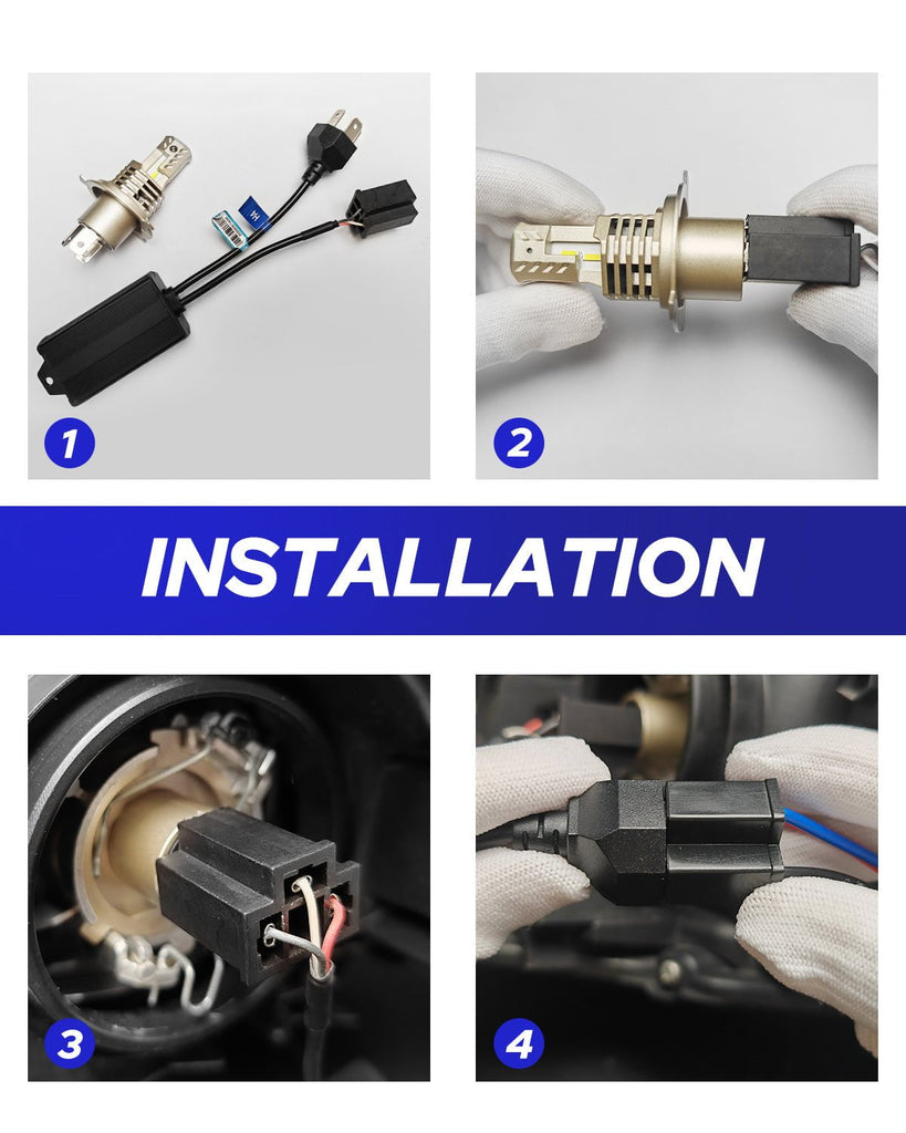 9003 H4 Canbus Decoder For LED Headlights | AUTOONE