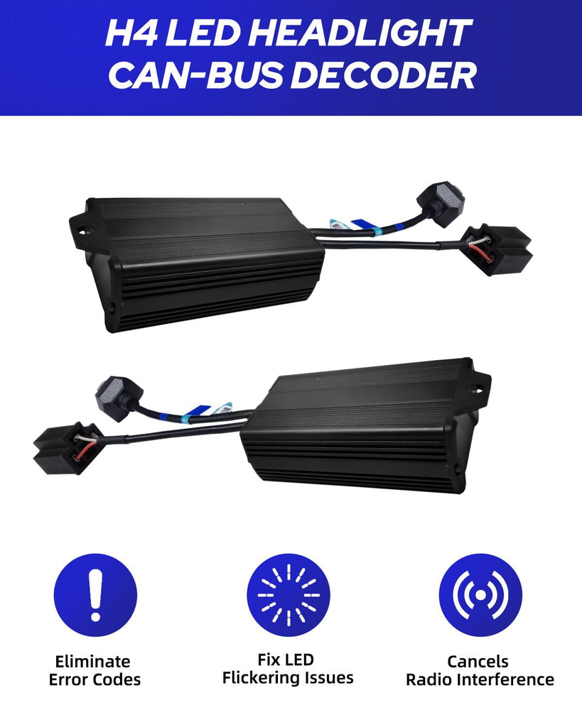 9003 H4 Canbus Decoder For LED Headlights | AUTOONE