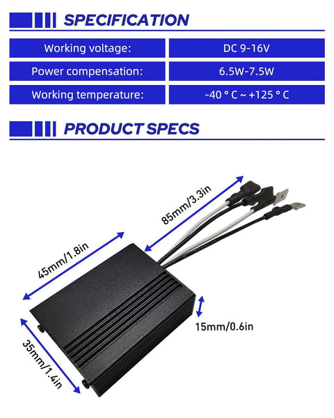 H7 Canbus Decoder For LED Headlights | AUTOONE